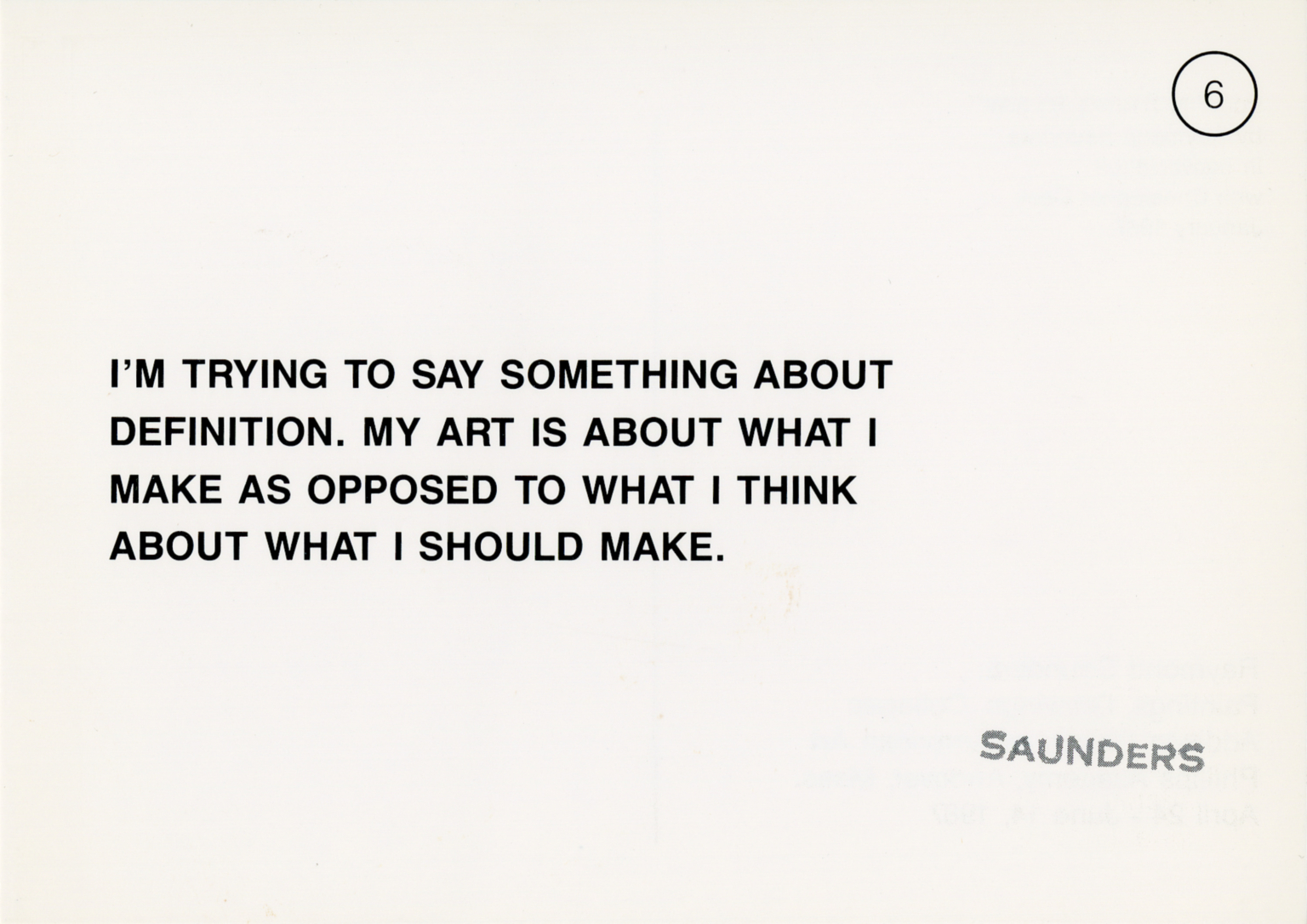 Raymond Saunders: Nothing to Say — Carnegie Museum of Art